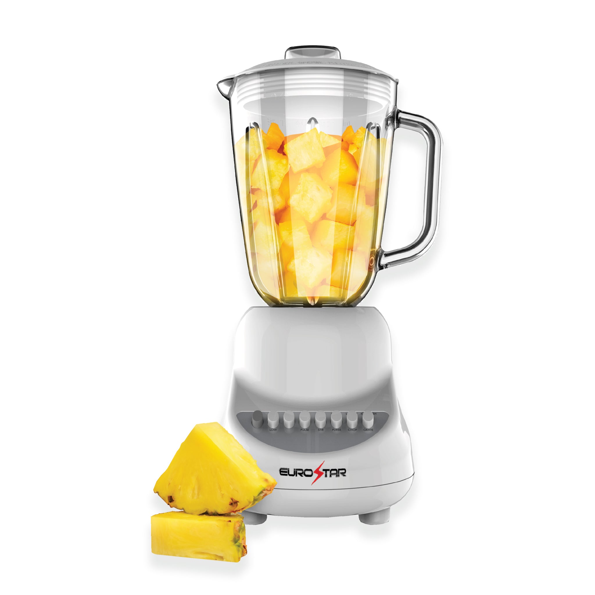 EBL910GW 10-Speed Blender with Glass Jar – Eurostar Appliances